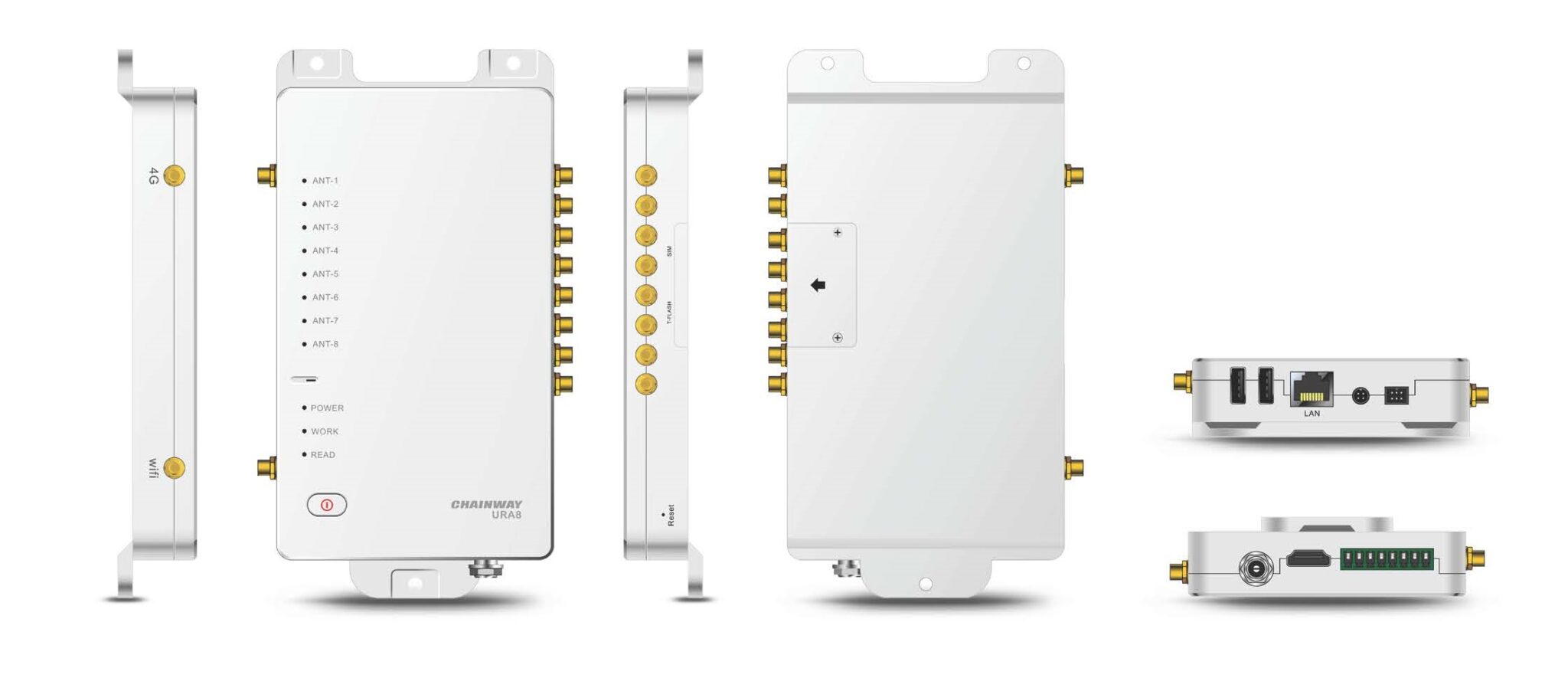Fixed Android RFID Reader Chainway URA8 - PMCS TECH LLC