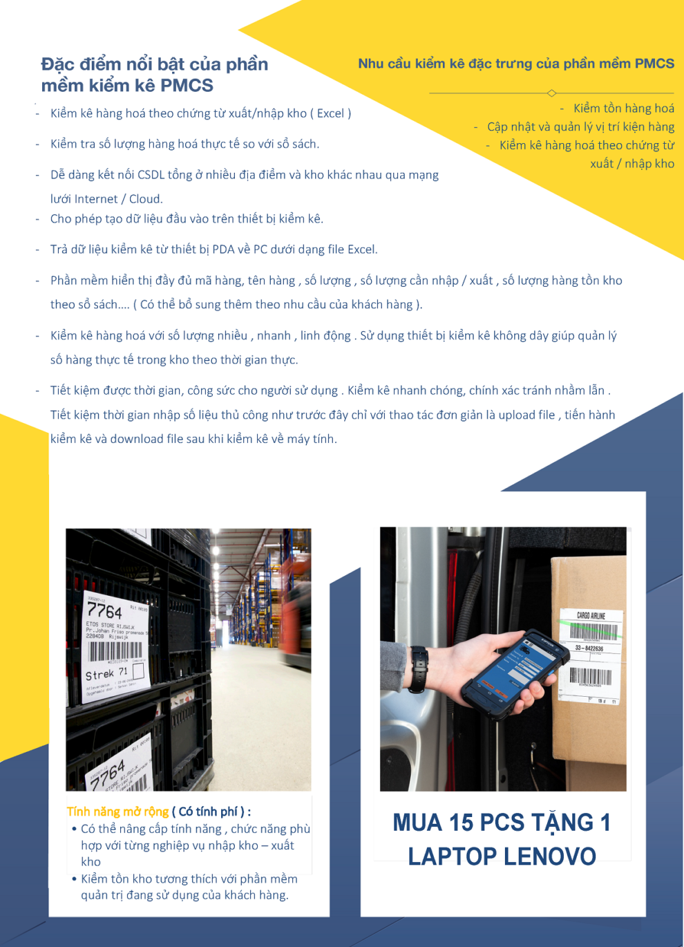 Khuyến Mãi OPTICON H33 Mua Máy Kiểm Kho OPTICON H33 Tặng Phần Mềm Kiểm Kê